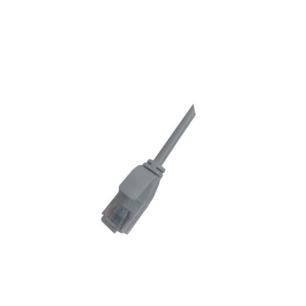 Superlink C6 UTP PVC Slim Patch Leads Grey 10m